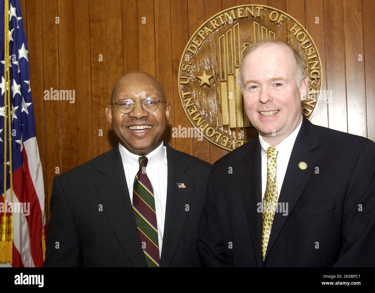 Secretary Alphonso Jackson with Patrick Pujda. Secretary Alphonso ...