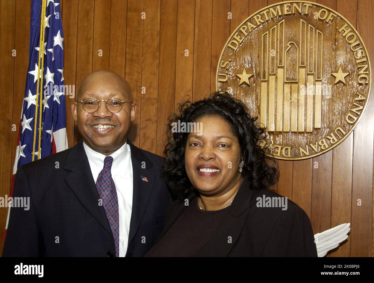Secretary Alphonso Jackson with National Black Caucus Leaders ...
