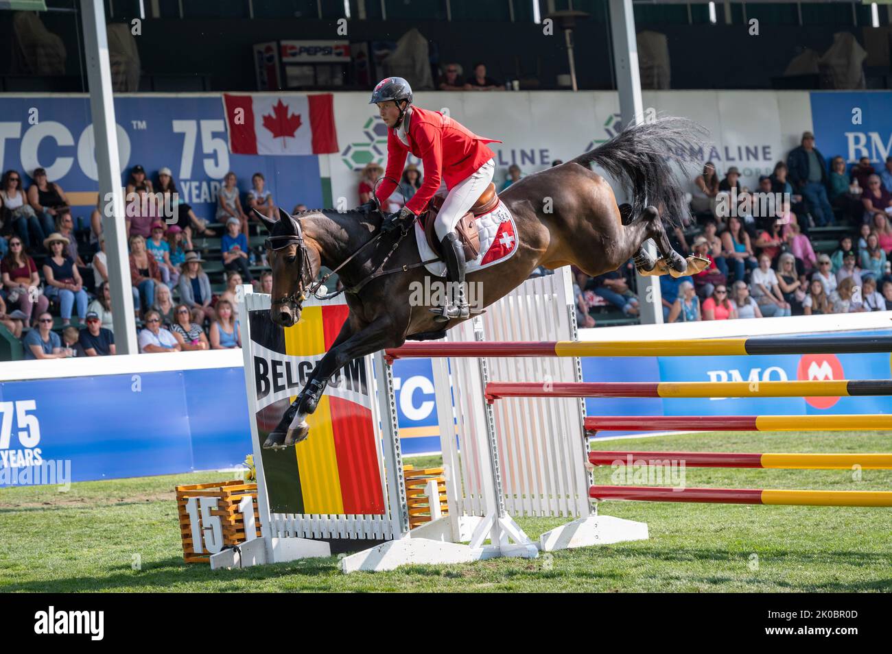 Spruce meadows 2022 nations cup hi-res stock photography and images - Alamy