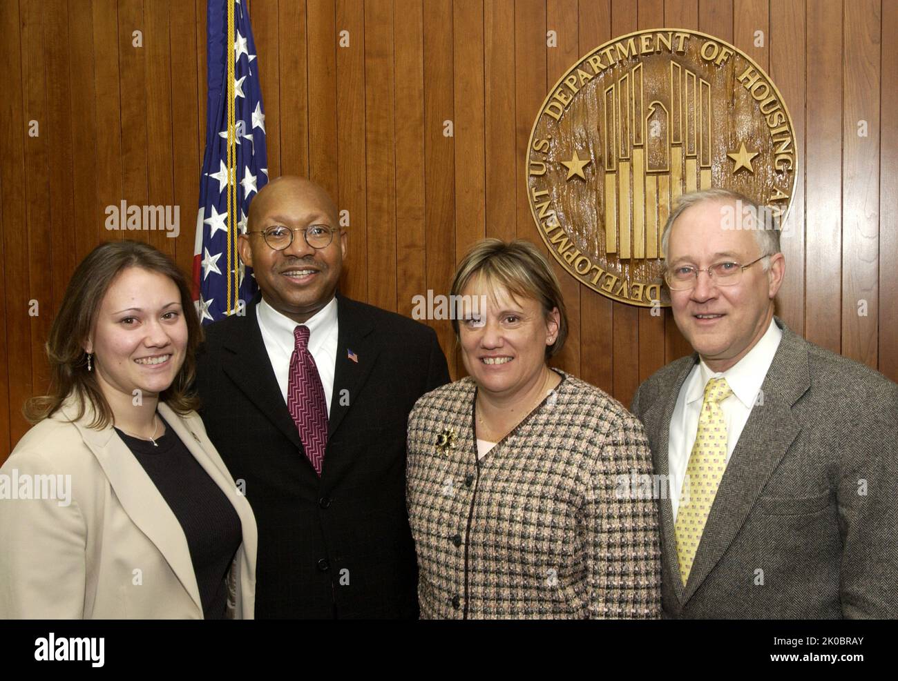 Secretary Alphonso Jackson with Rebekah Pemberton and Family. Secretary ...