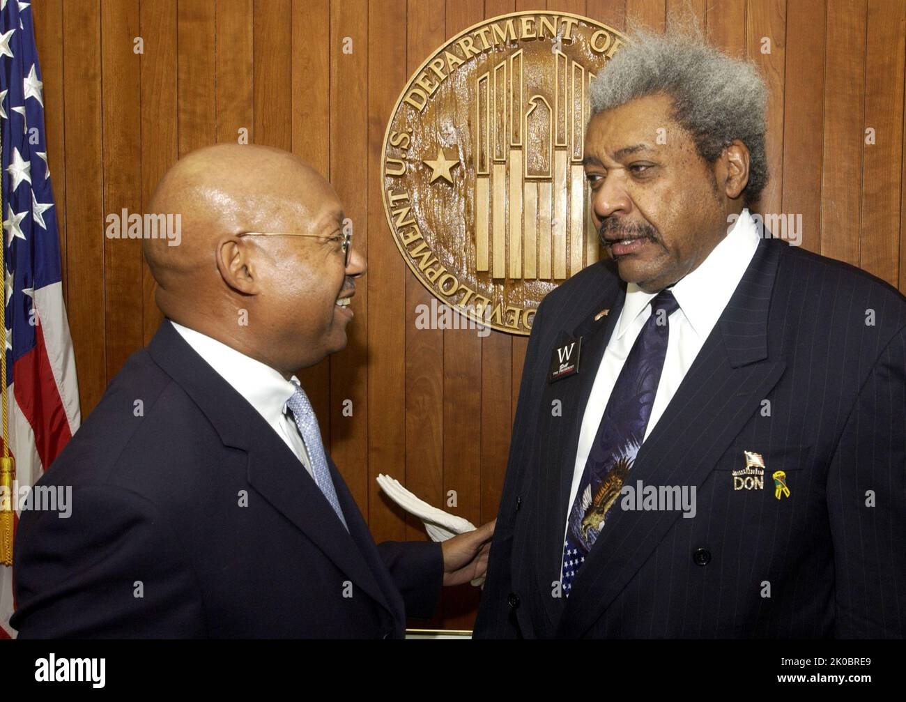 Visit of Don King to HUD. Visit of Don King to HUD Subject, Visit of ...