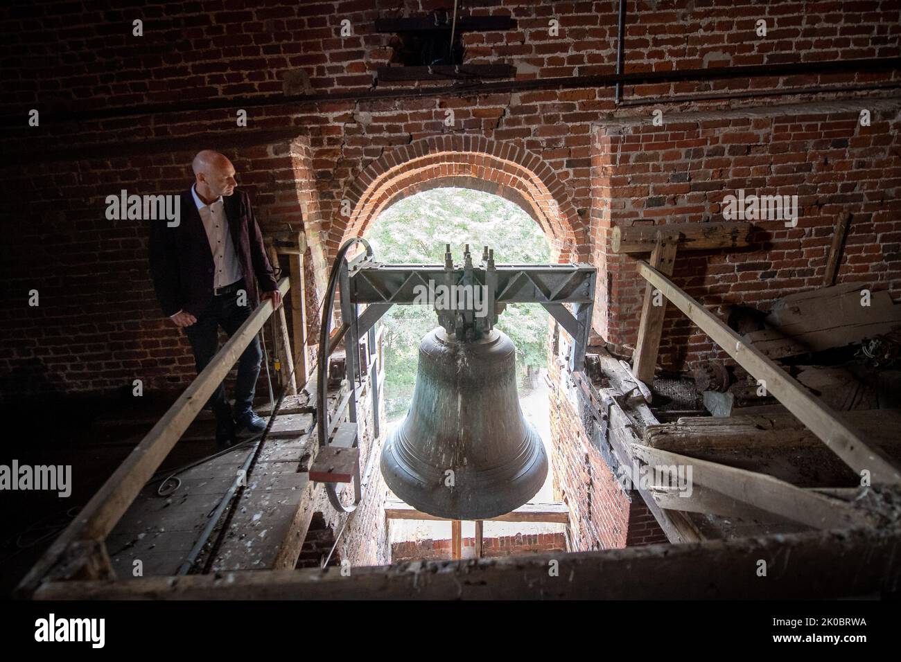 Suurhusen, Germany. 09th Sep, 2022. Frank Wessels, pastor of the ...