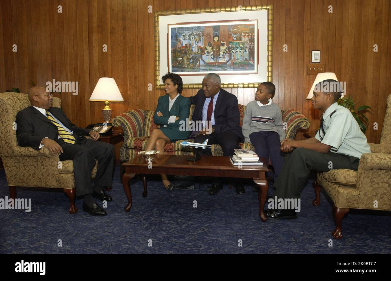 Secretary Alphonso Jackson with Ken Glover and Family. Secretary ...