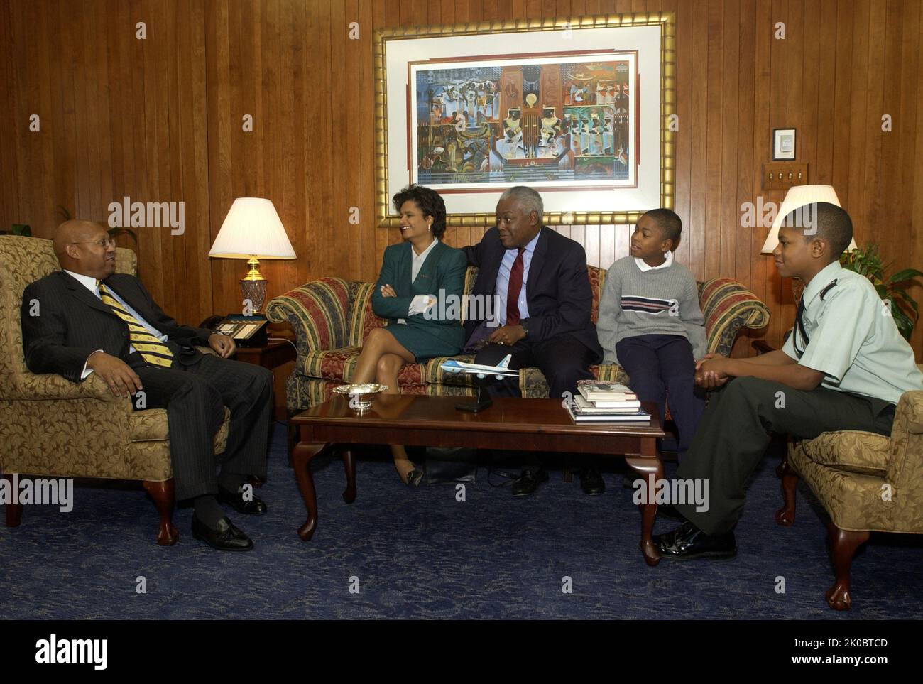 Secretary Alphonso Jackson with Ken Glover and Family. Secretary ...