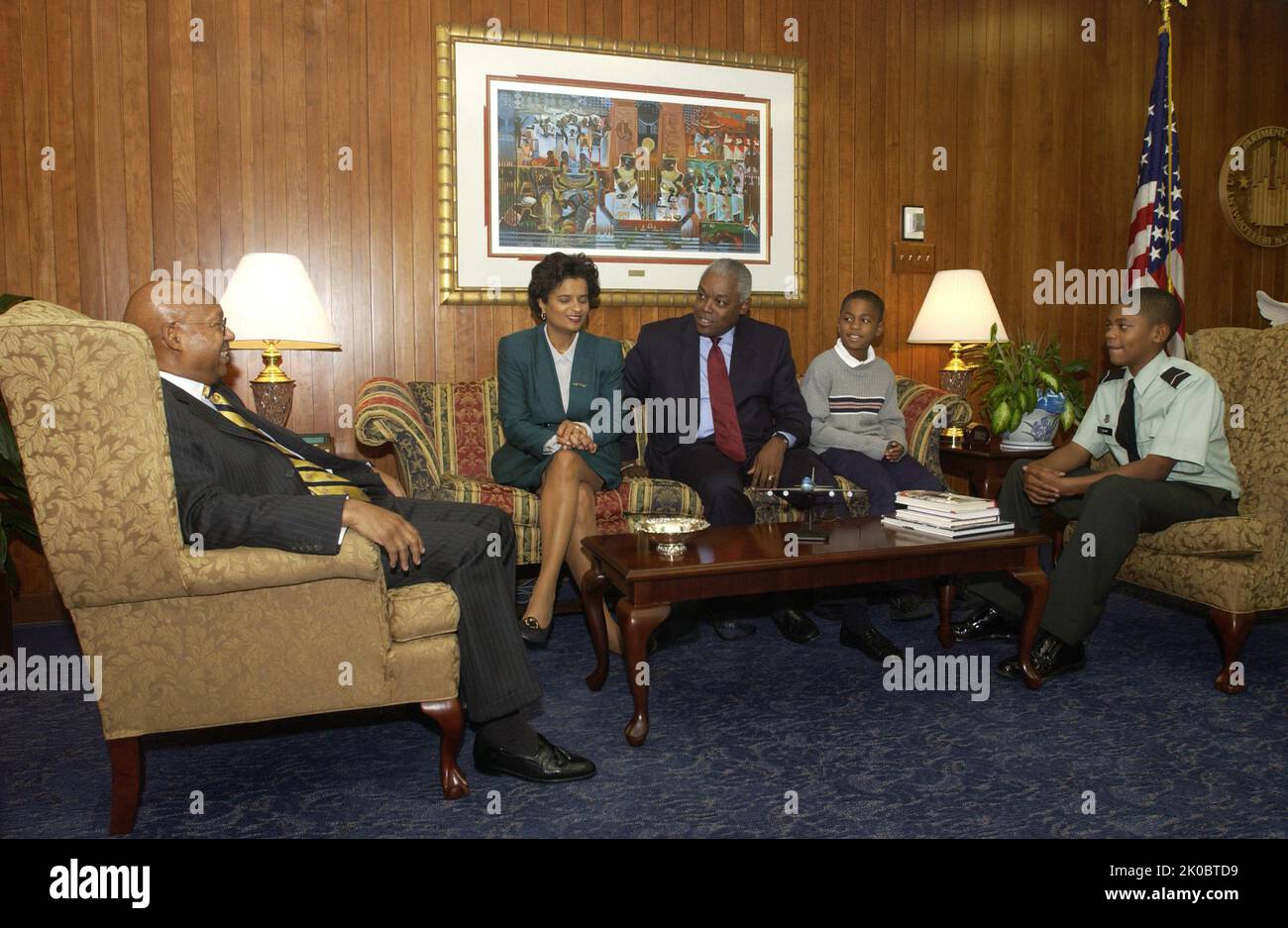 Secretary Alphonso Jackson with Ken Glover and Family. Secretary ...