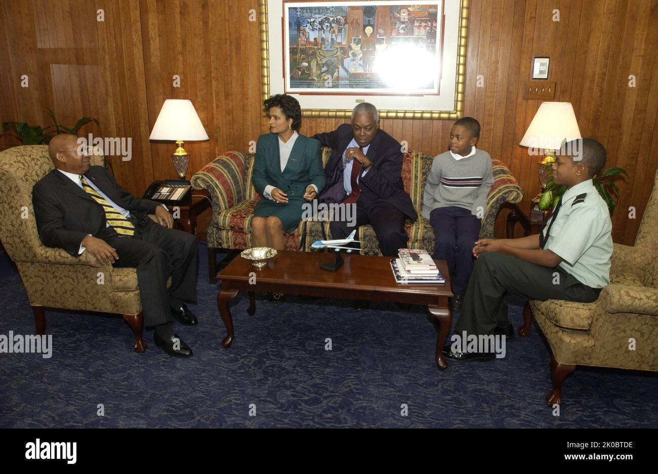 Secretary Alphonso Jackson with Ken Glover and Family. Secretary ...