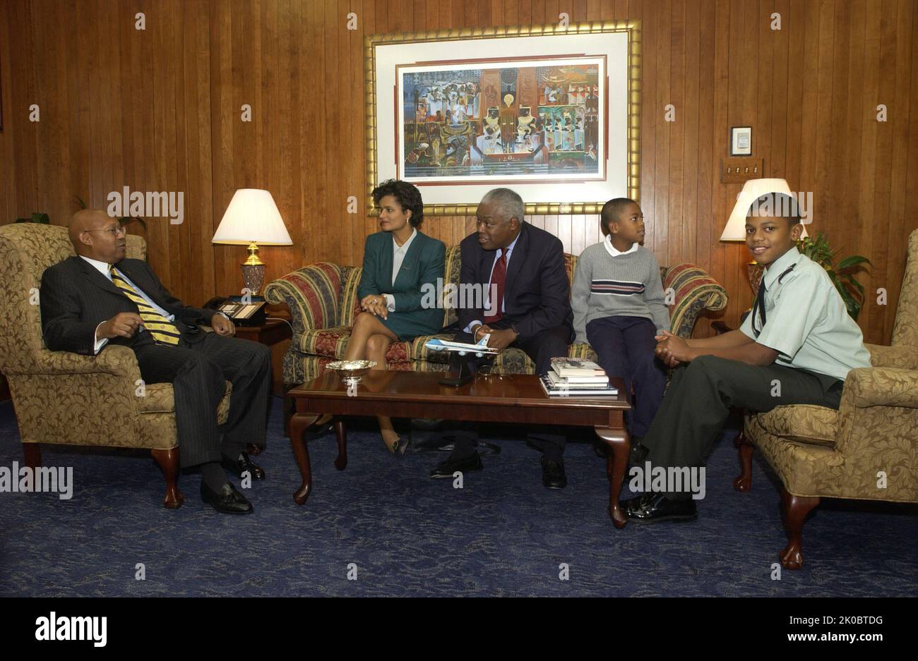 Secretary Alphonso Jackson with Ken Glover and Family. Secretary ...