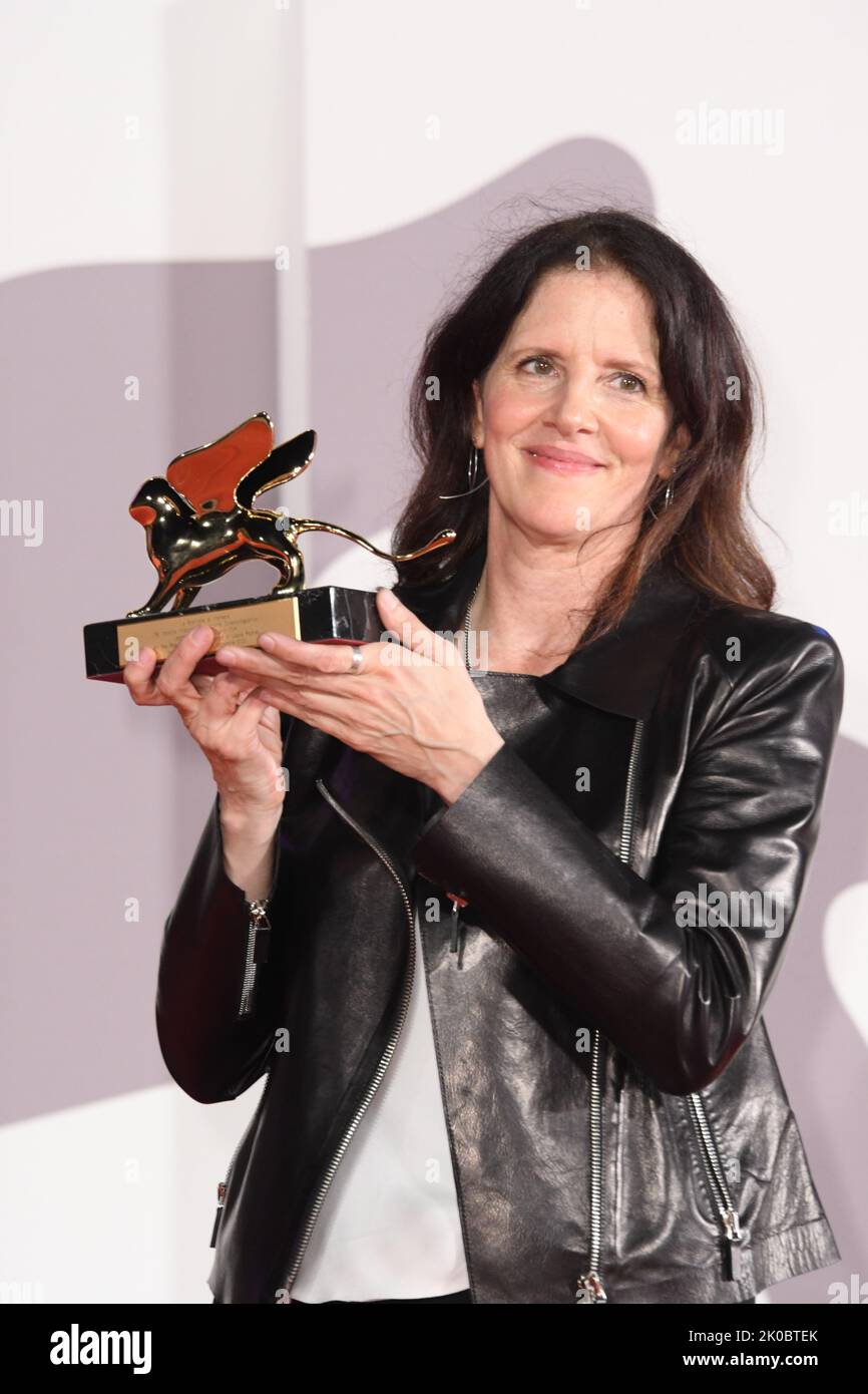 Venice, 79th Venice Film Festival 2022 - Eleventh Evening - the awards - In the photo: Laura ...