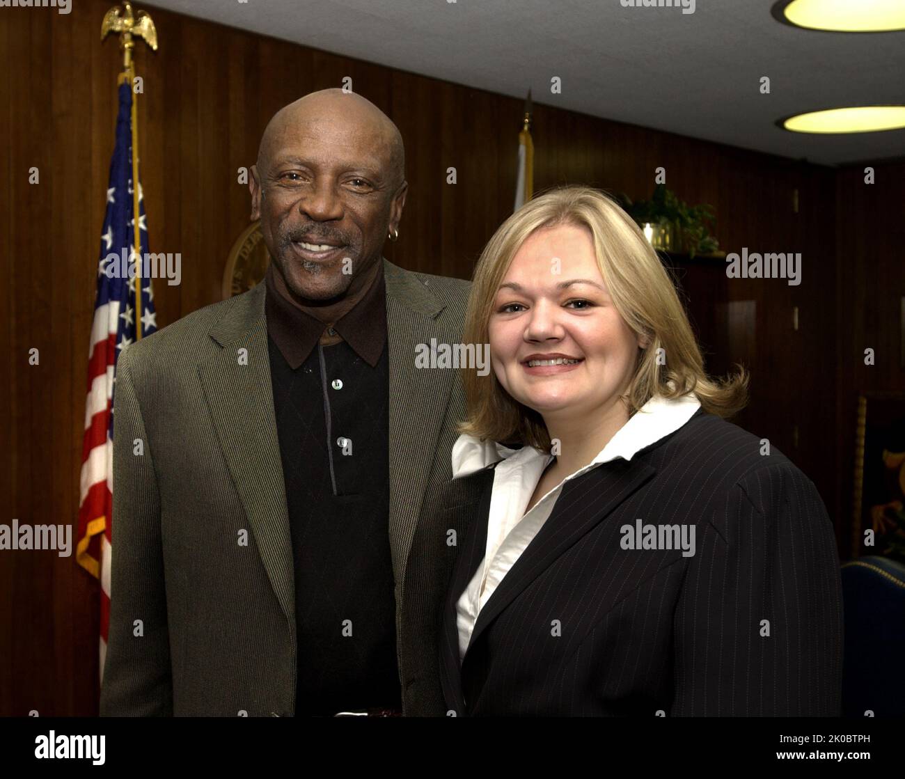 Secretary Alphonso Jackson with Lou Gossett, Jr.. Secretary Alphonso ...