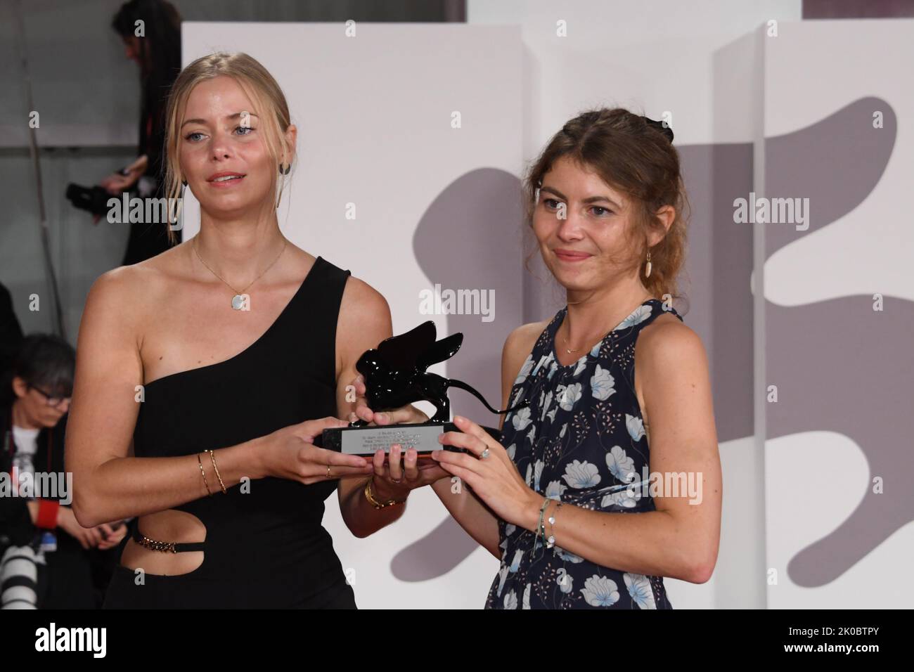 Venice, 79th Venice Film Festival 2022 - Eleventh Evening - the awards - In the photo: Mathilde ...