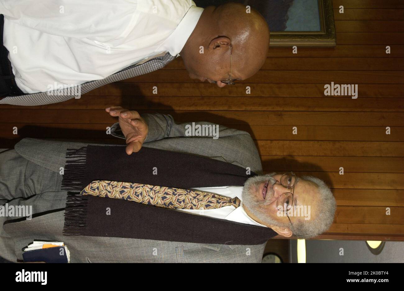 Secretary Alphonso Jackson with Judith Ponds and Ernie Ladd. Secretary ...