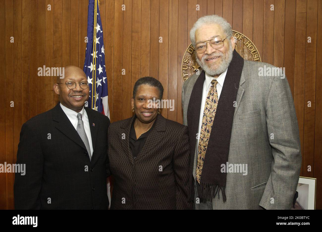 Secretary Alphonso Jackson with Judith Ponds and Ernie Ladd. Secretary ...