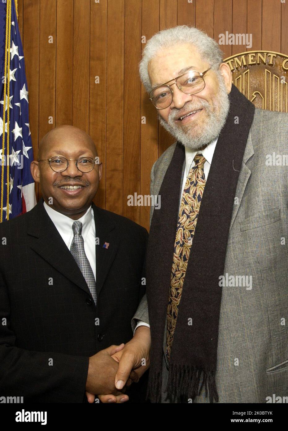 Secretary Alphonso Jackson with Judith Ponds and Ernie Ladd. Secretary ...