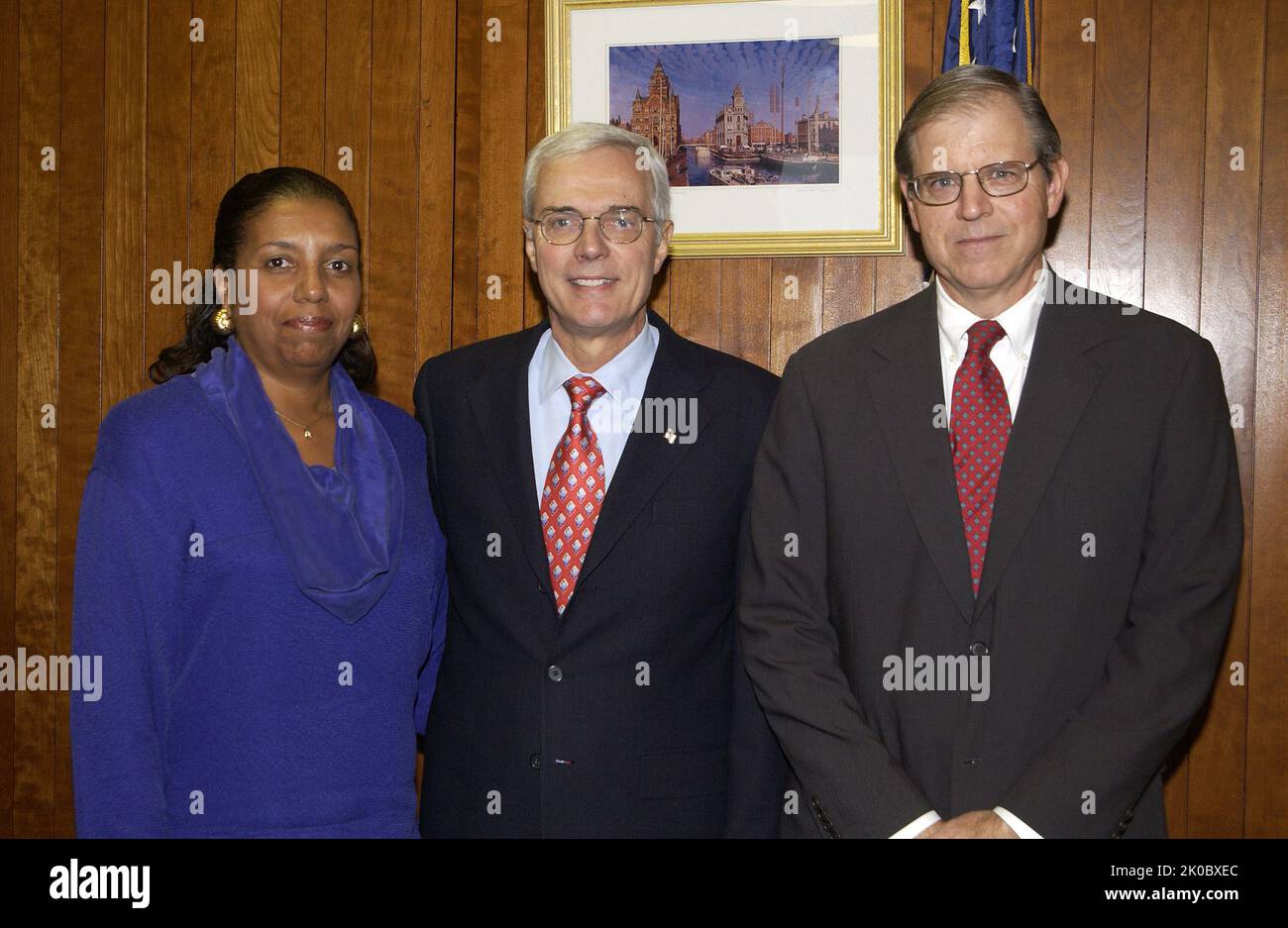 Deputy Secretary Roy Bernardi with Paula Blunt and John Herold. Deputy ...