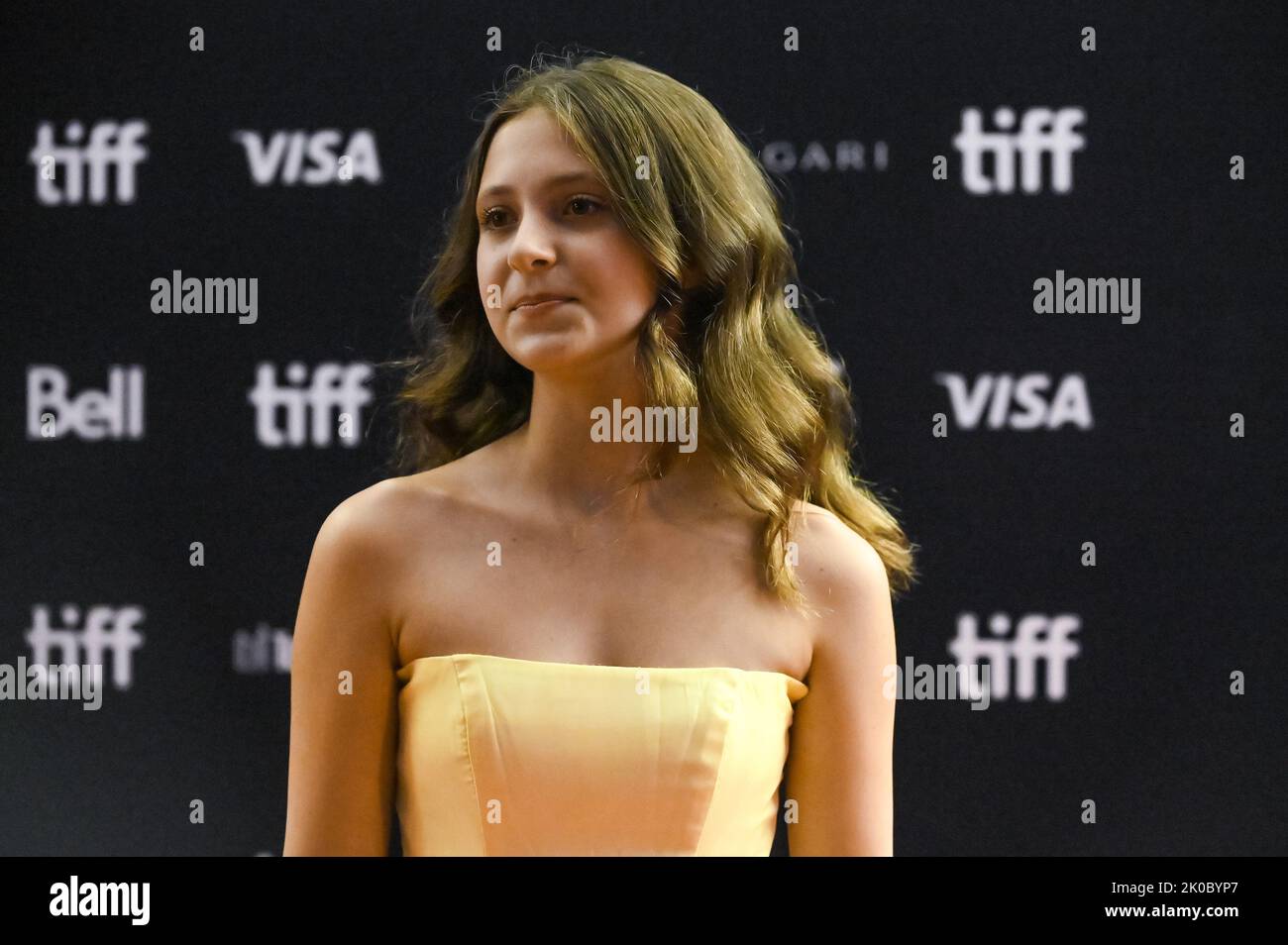 Toronto, Canada. 10th Sep, 2022. Keeley Karsten arrives at the premiere ...