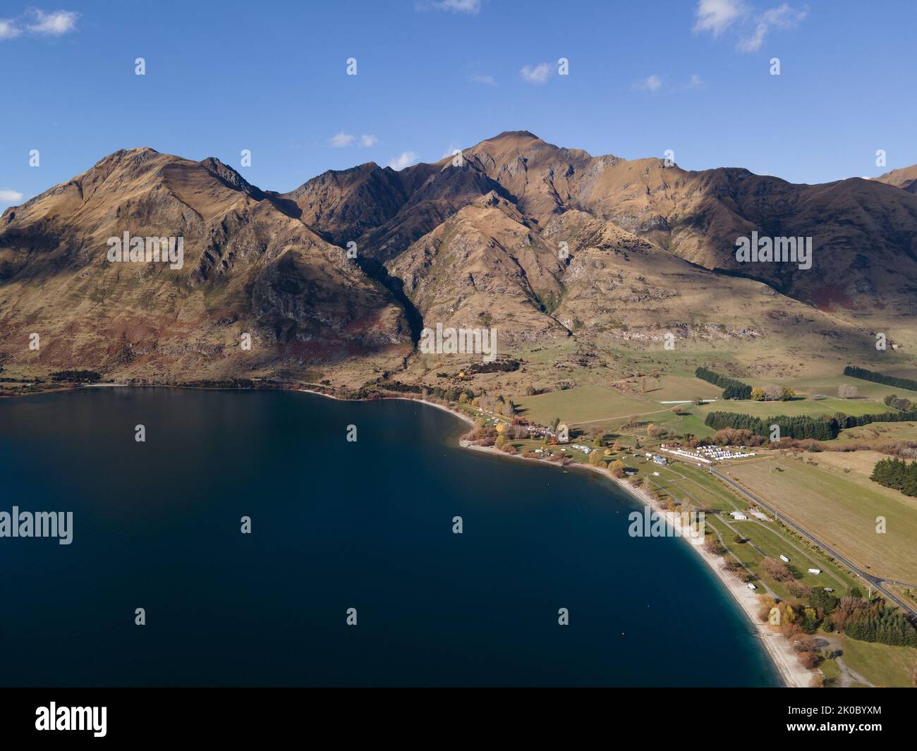 Glendhu Bay, Wanaka, New Zealand Stock Photo - Alamy