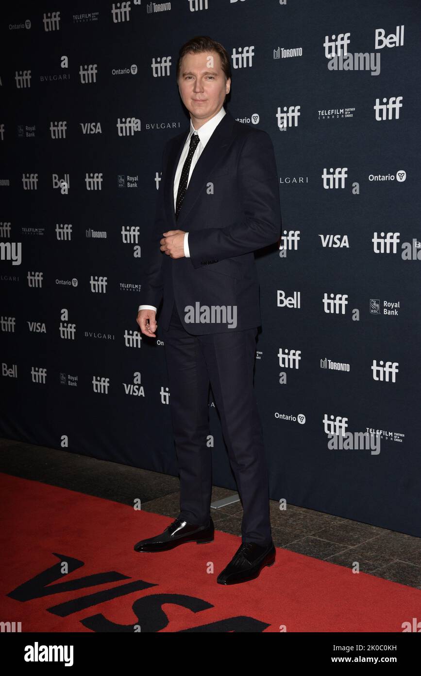Paul Dano arrives at the premiere of The Fabelmans during the 2022 ...