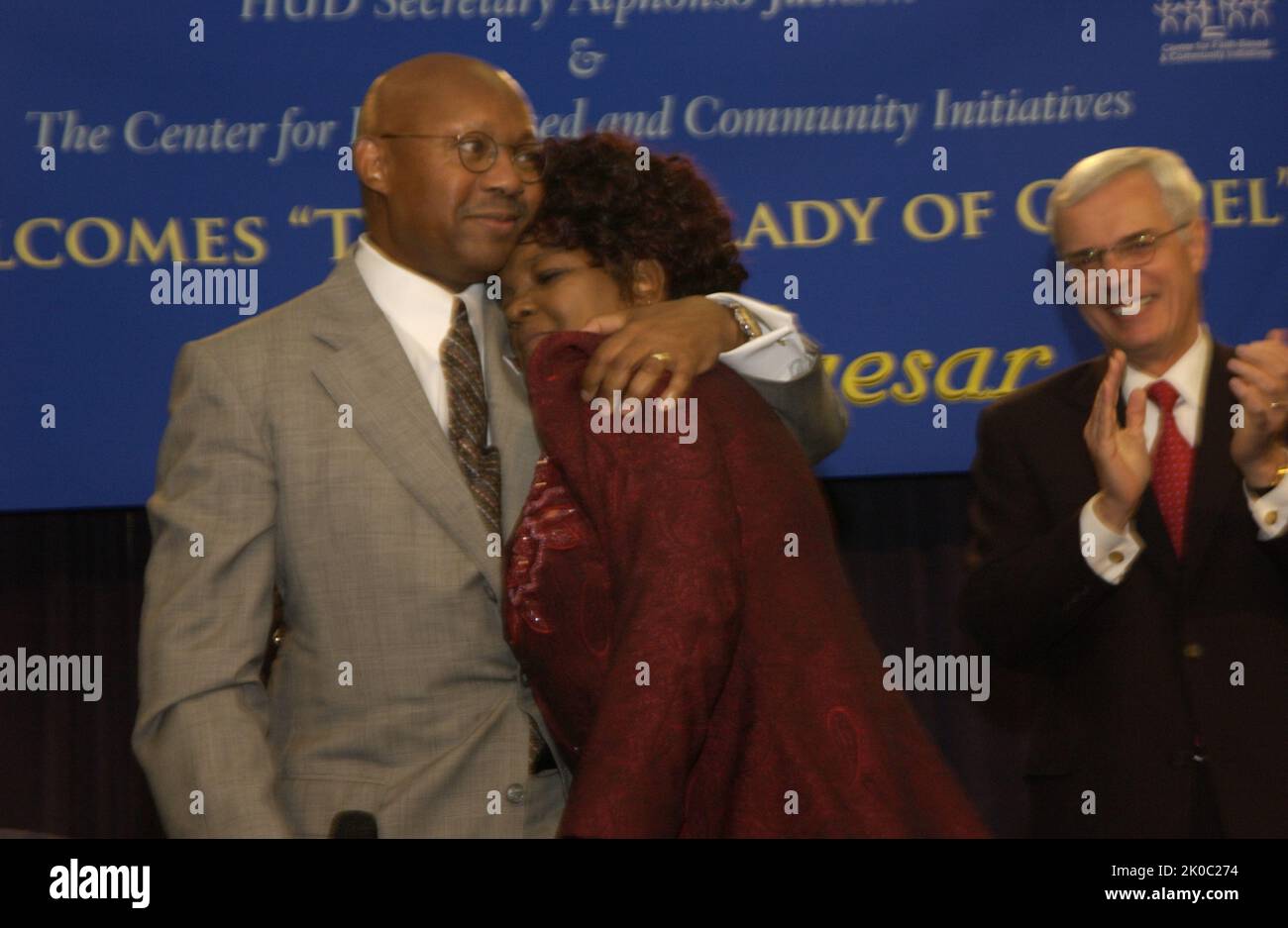 Shirley Caesar, Armstrong Williams Visiting HUD. Shirley Caesar ...
