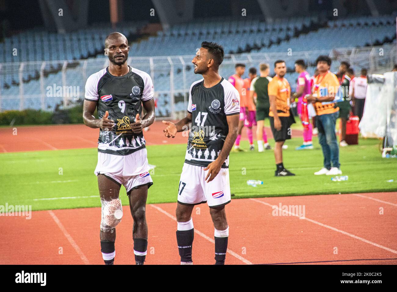 Kolkata, West Bengal, India. 10th Sep, 2022. Kolkata giants Mohammedan Sporting (MDSP ...