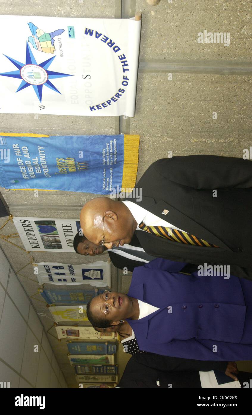 Secretary Alphonso Jackson at National Fair Housing Training Academy ...