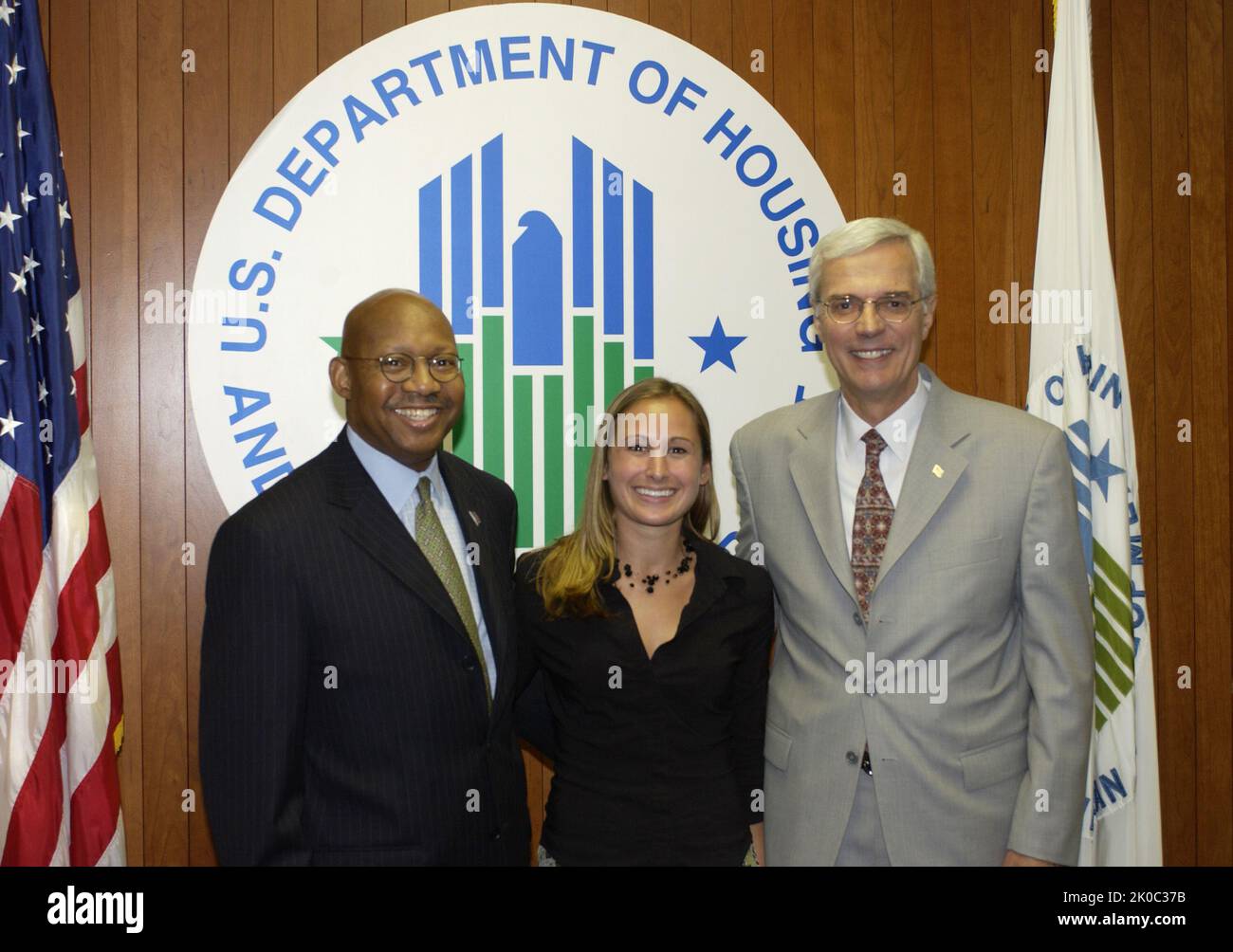 Andrew Card Visits HUD. Andrew Card Visits HUD Subject, White House ...