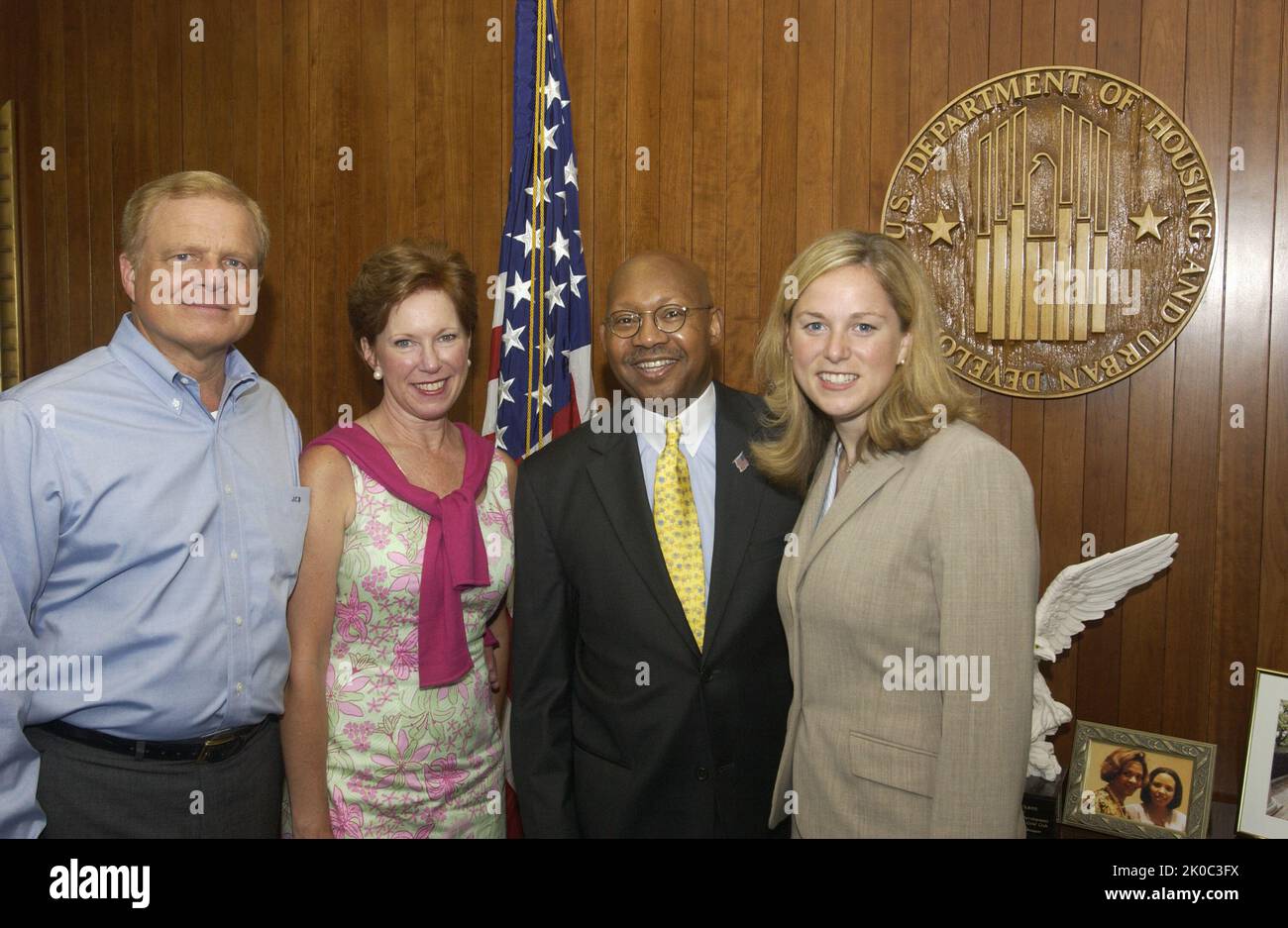 Secretary Jackson with Barnett Family. Secretary Jackson with Barnett ...