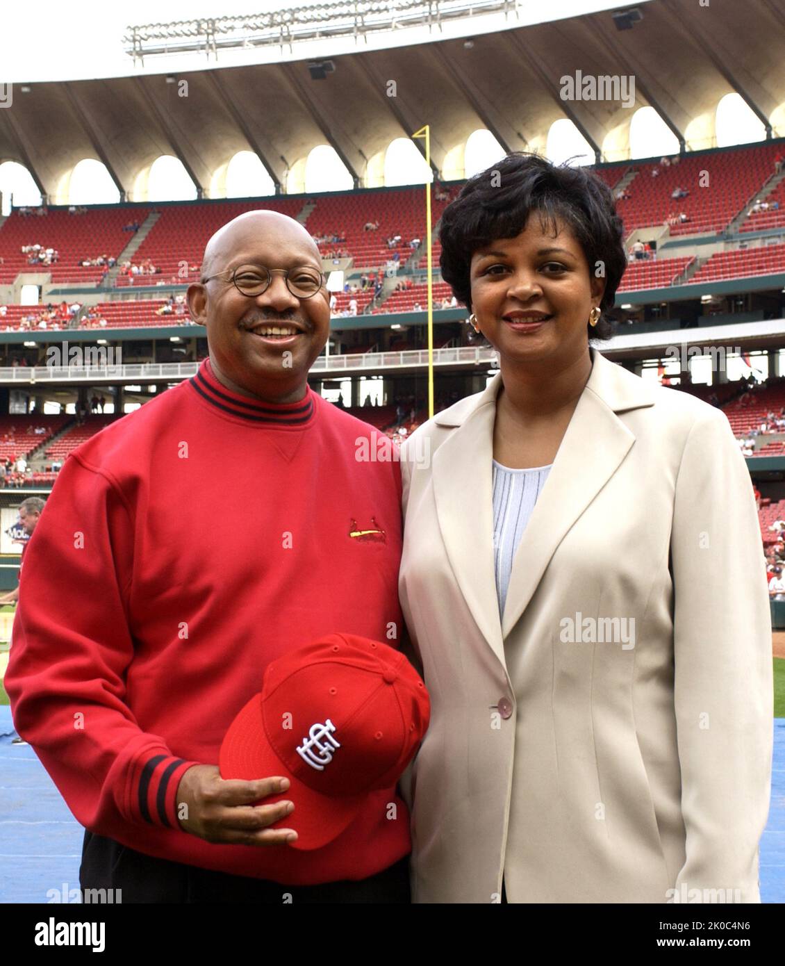 Secretary Alphonso Jackson at St. Louis Baseball Game. Secretary ...