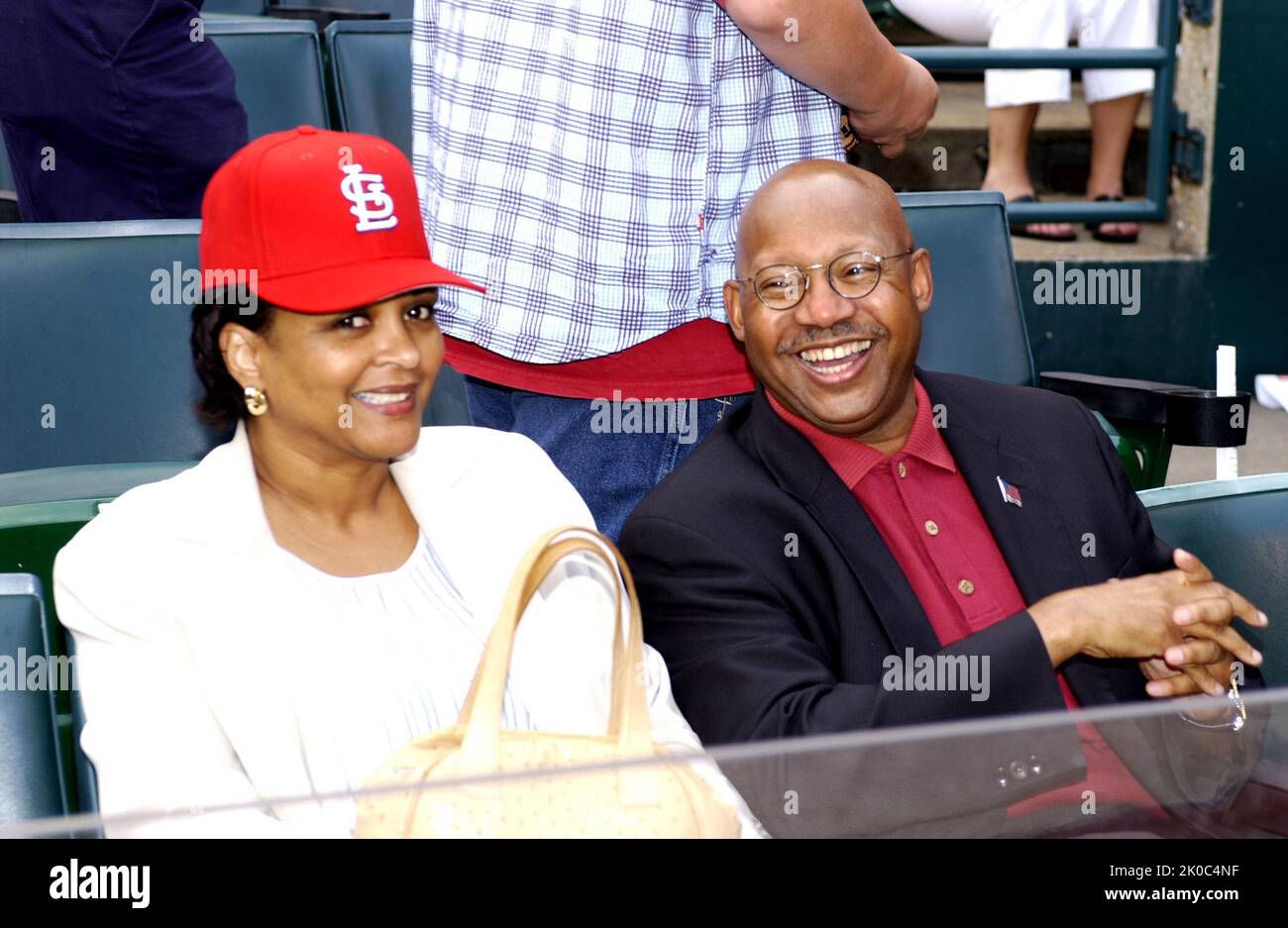 Secretary Alphonso Jackson at St. Louis Baseball Game. Secretary ...