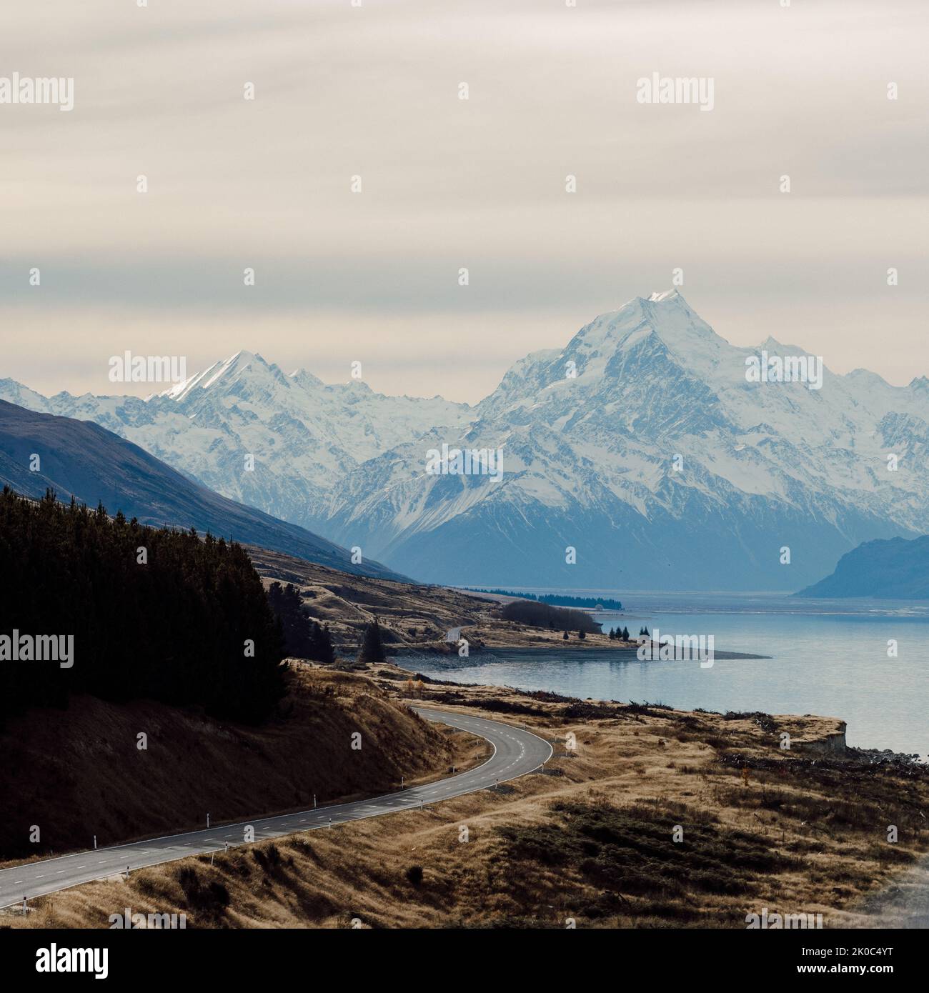 Aoraki mount cook village hi-res stock photography and images - Alamy