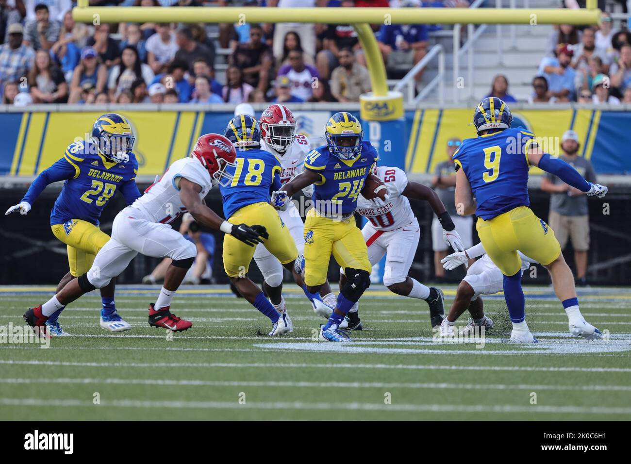 Newark, Delaware, USA. 10th Sep, 2022. Delaware Fightin Blue Hens ...