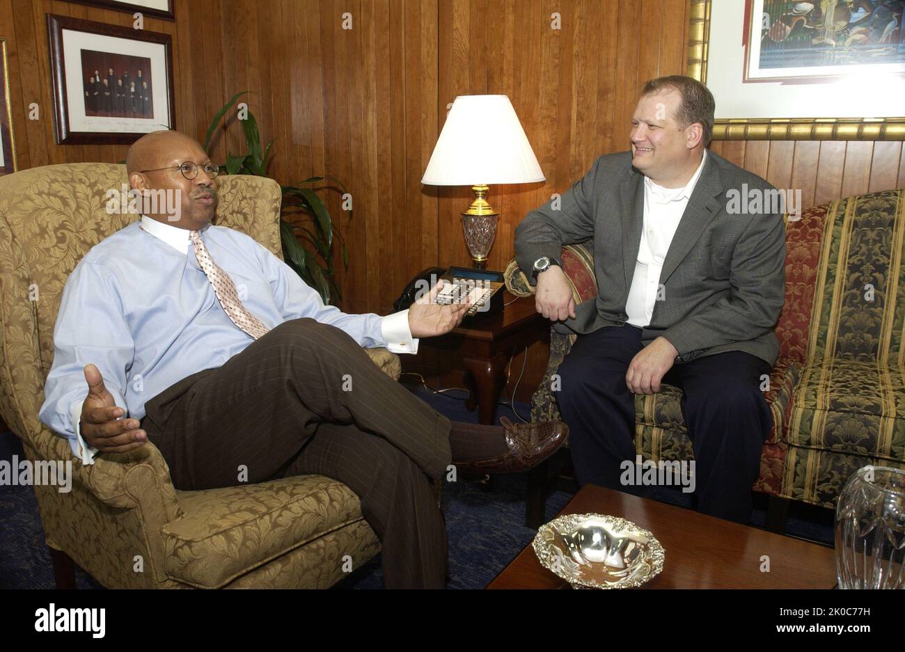 Secretary Alphonso Jackson with Drew Carey. Secretary Alphonso Jackson ...