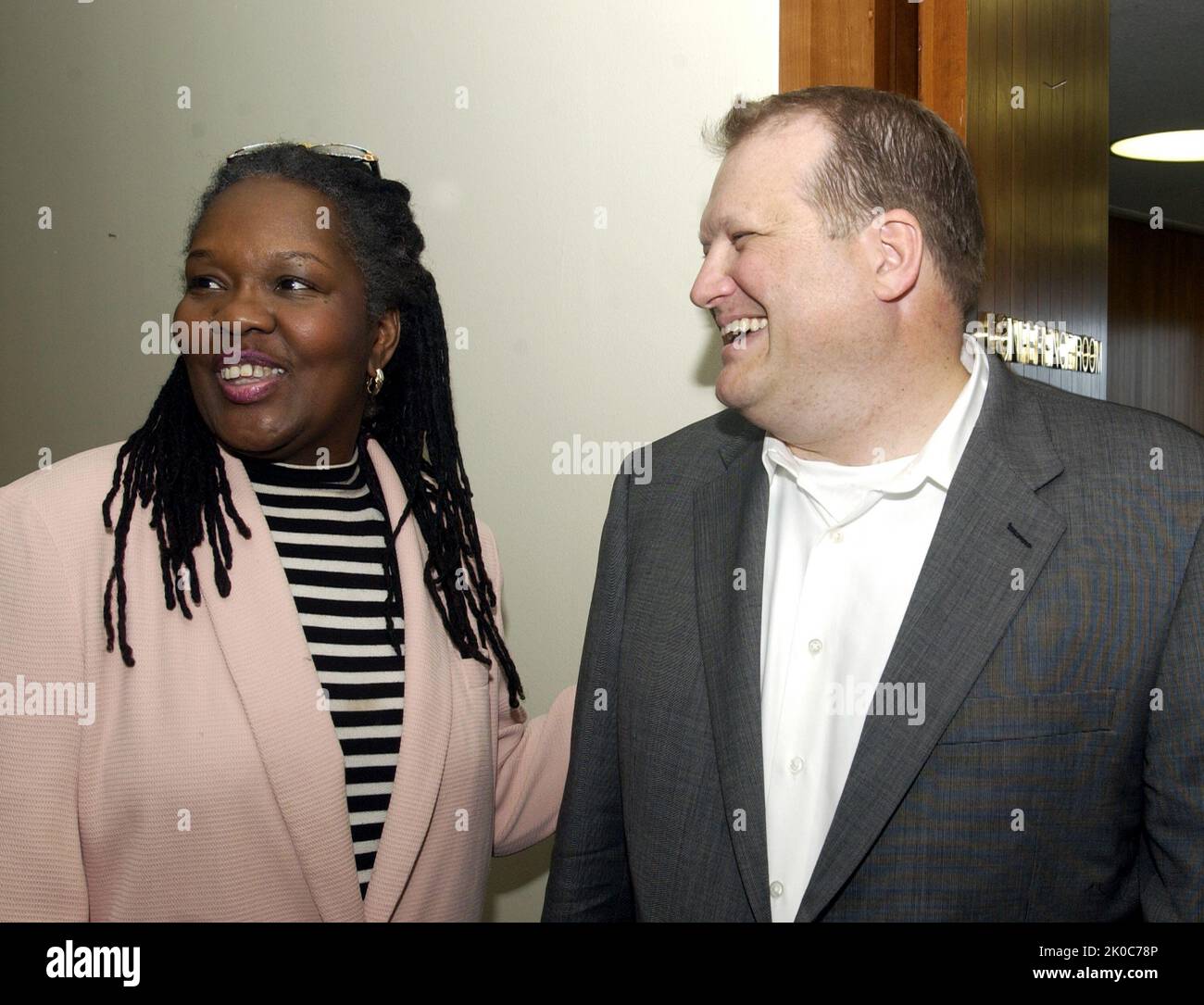 Secretary Alphonso Jackson with Drew Carey. Secretary Alphonso Jackson ...