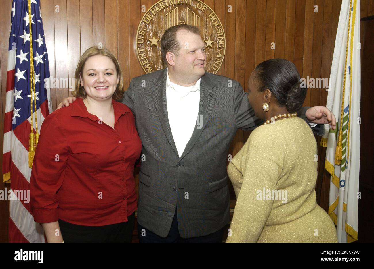 Secretary Alphonso Jackson with Drew Carey. Secretary Alphonso Jackson ...
