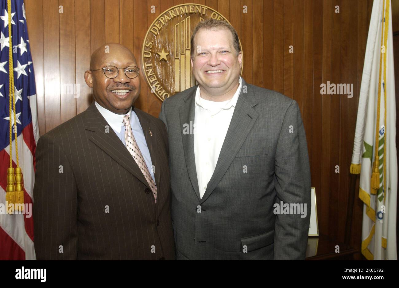 Secretary Alphonso Jackson with Drew Carey. Secretary Alphonso Jackson ...