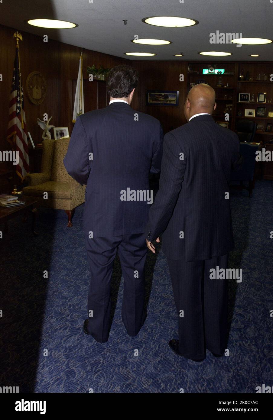 Secretary Alphonso Jackson with Jack Oliver. Secretary Alphonso Jackson ...