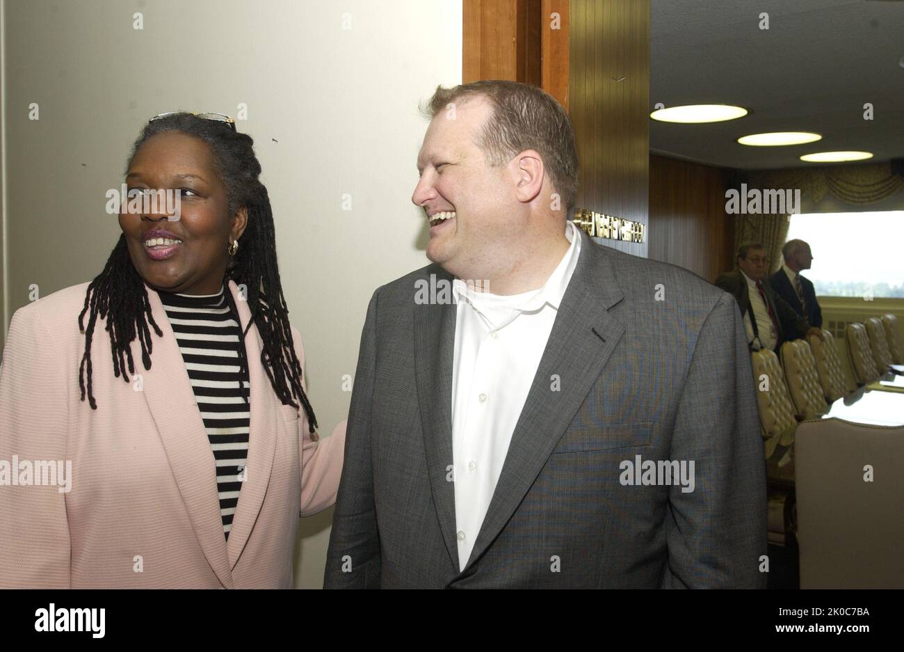 Secretary Alphonso Jackson with Drew Carey. Secretary Alphonso Jackson ...