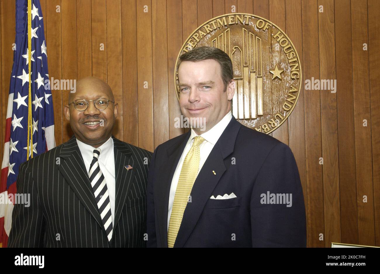 Secretary Alphonso Jackson with New Field Office Directors. Secretary ...