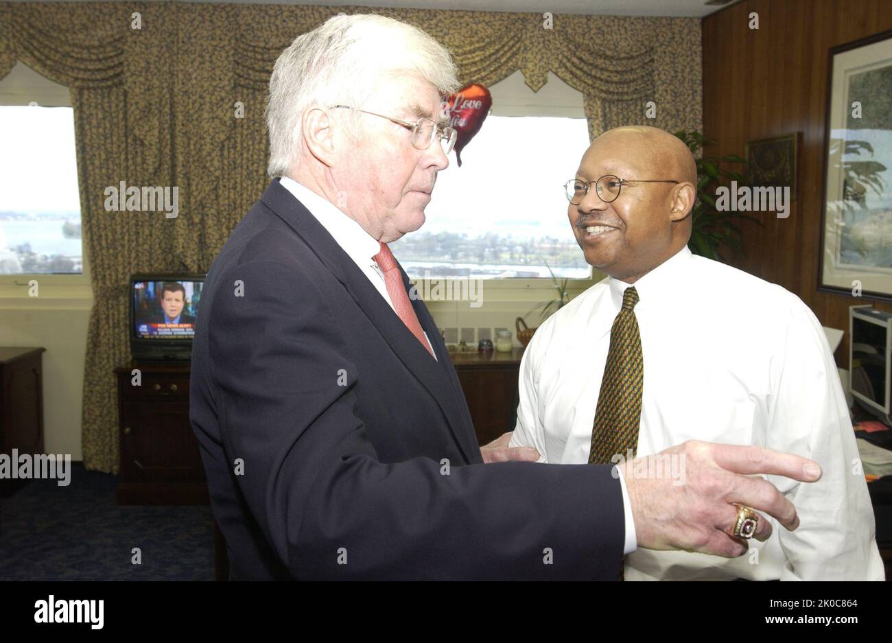 Acting Secretary Alphonso Jackson with Jack Kemp and James Perkins. Acting Secretary Alphonso ...