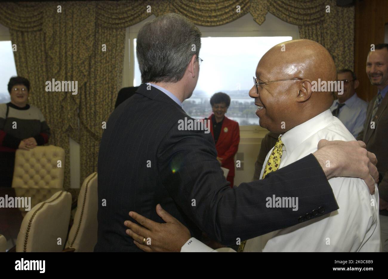 Acting Secretary Alphonso Jackson with Jeff Eubank. Acting Secretary ...
