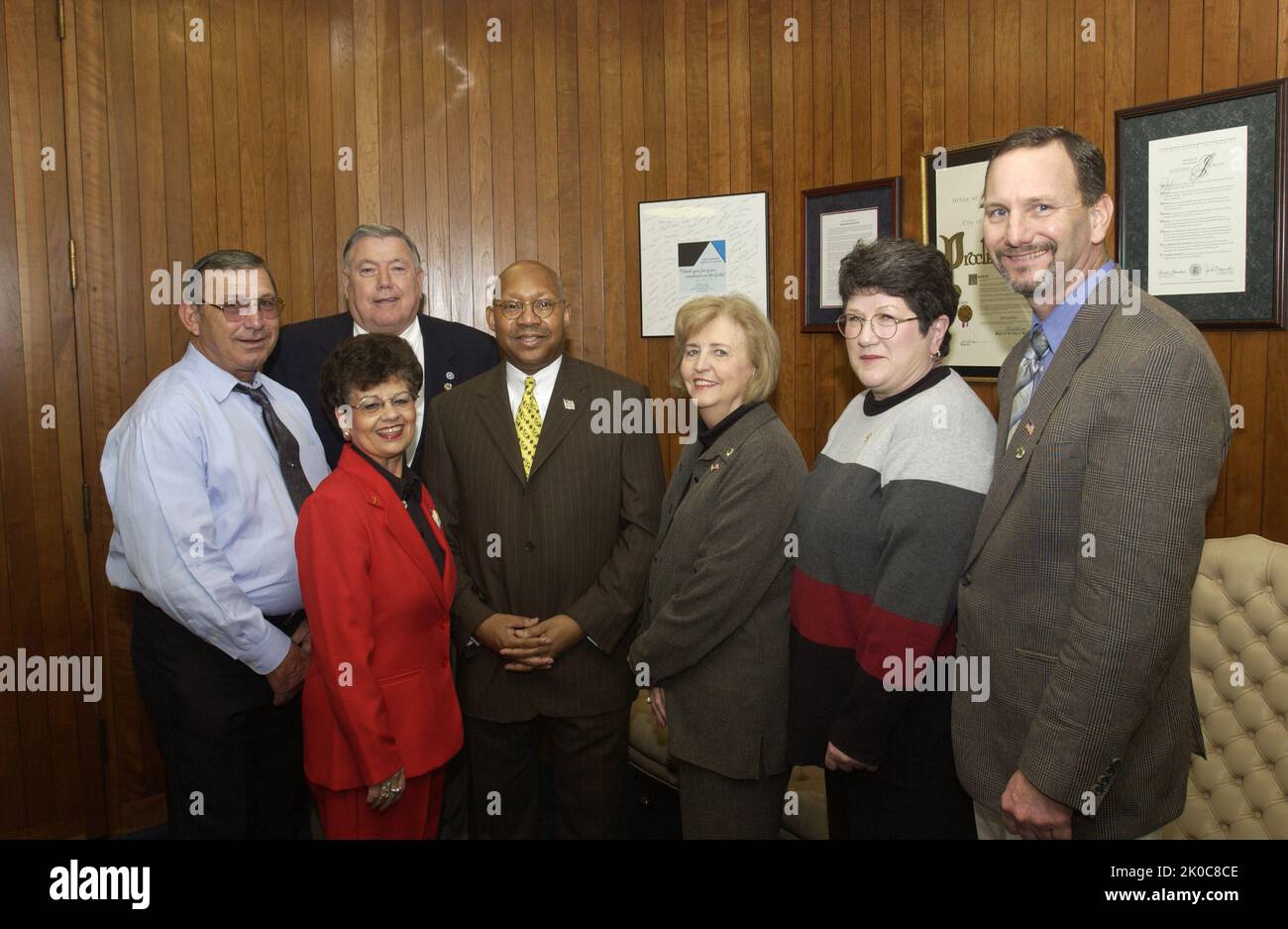 Acting Secretary Alphonso Jackson with Jeff Eubank. Acting Secretary ...