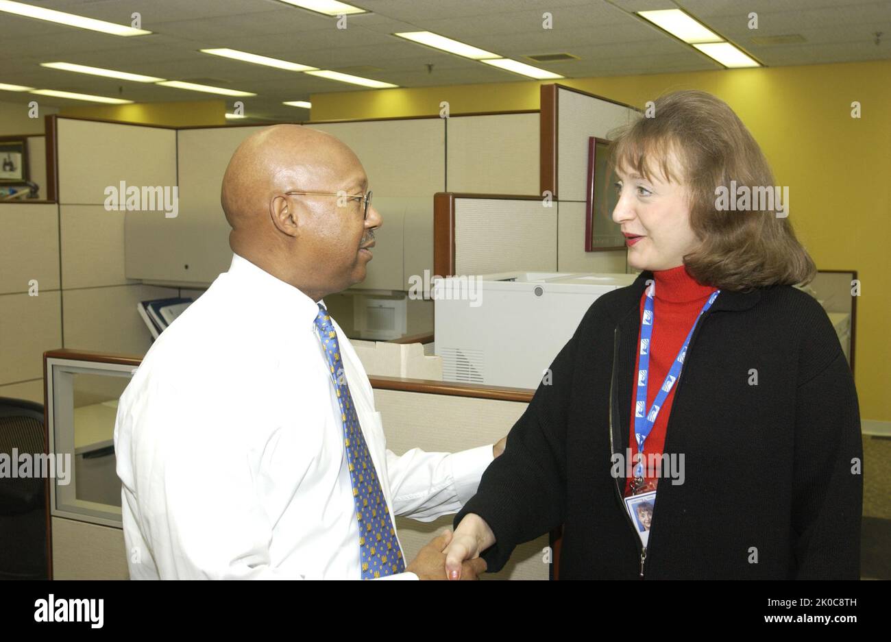 Acting Secretary Alphonso Jackson Touring HUD Offices. Acting Secretary ...