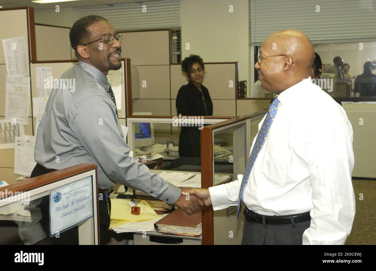 Acting Secretary Alphonso Jackson Touring HUD Offices. Acting Secretary ...