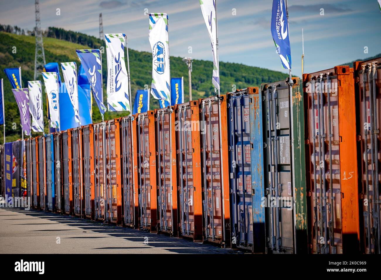 Containers paddock during the 6 Hours of Fuji 2022, 5th round of the ...