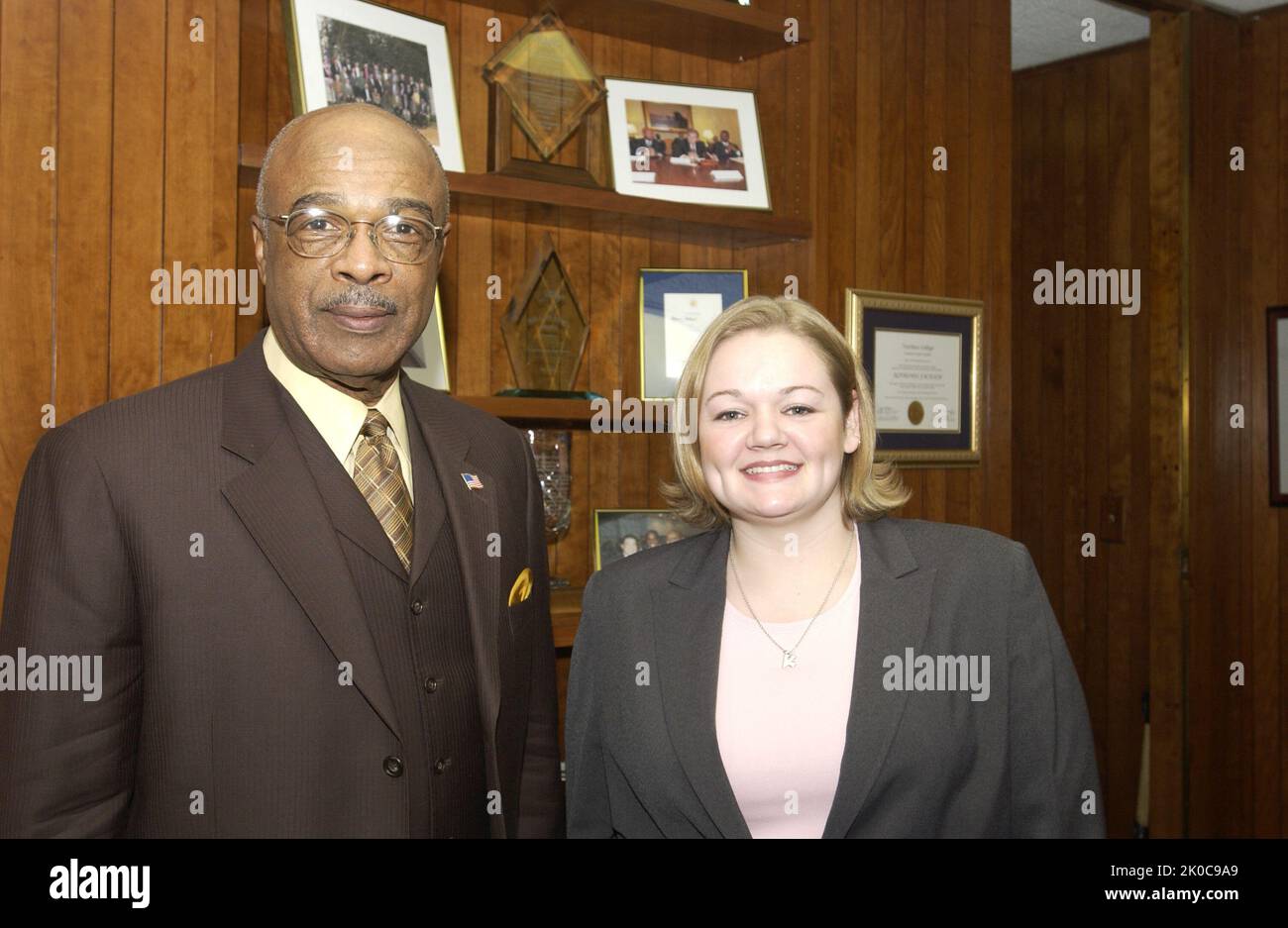 Acting Secretary Alphonso Jackson with Education Secretary Rod Paige ...