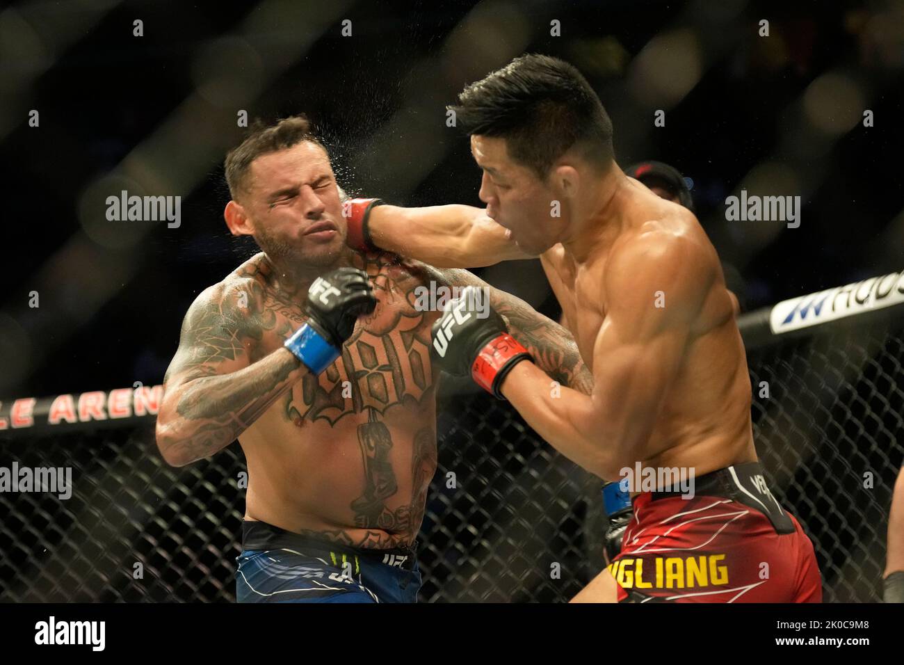 Nate diaz and tony ferguson hi-res stock photography and images - Alamy