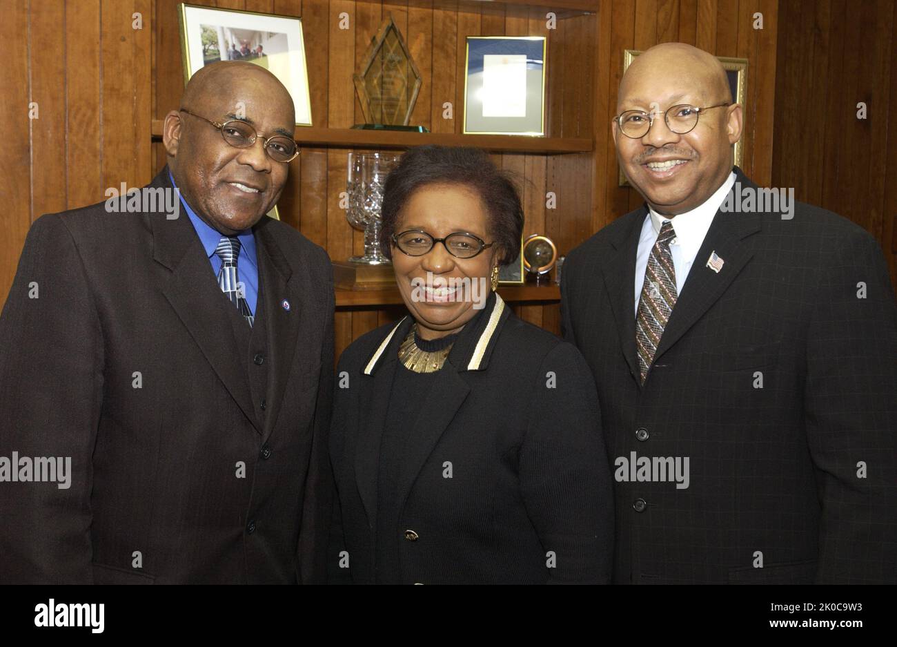 Acting Secretary Alphonso Jackson with Dr. Marcella Maxwell. Acting ...