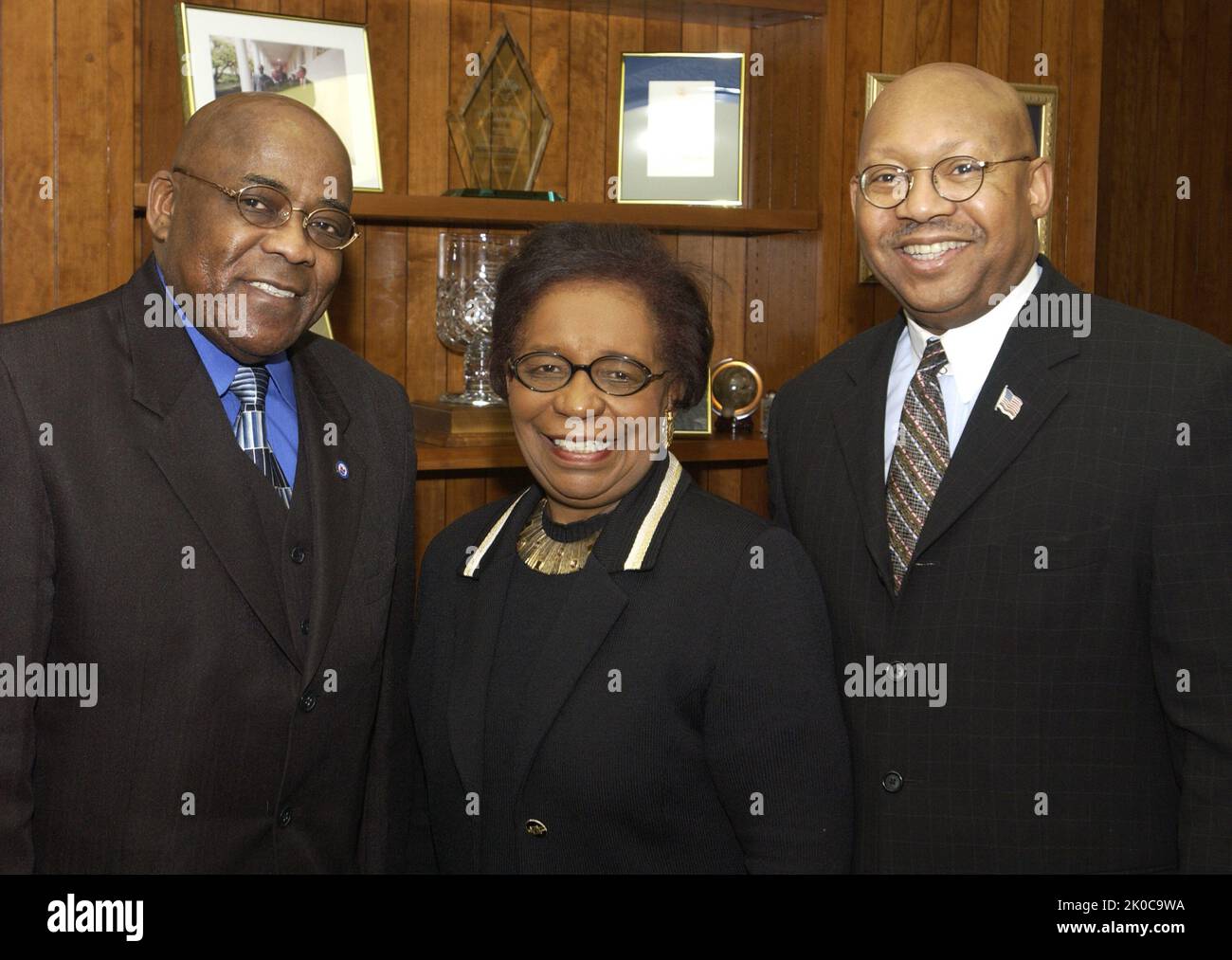 Acting Secretary Alphonso Jackson with Dr. Marcella Maxwell. Acting ...