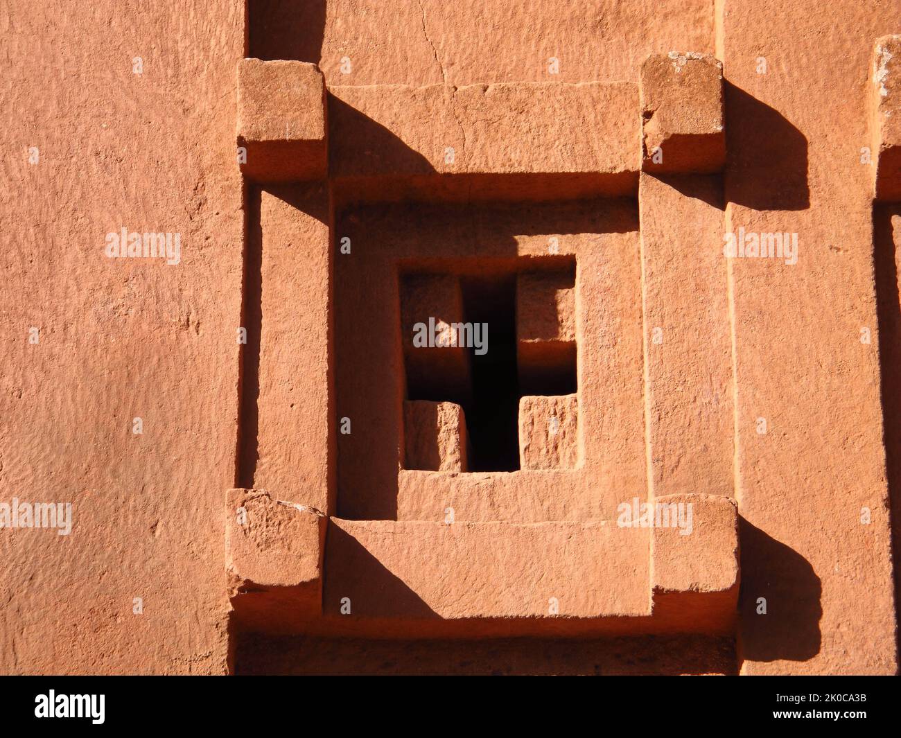 The monolithic Orthodox Church in Lalibela, Ethiopia Stock Photo - Alamy