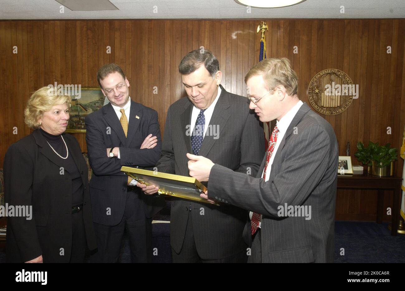 Secretary Mel Martinez with Staff. Secretary Mel Martinez with Staff ...