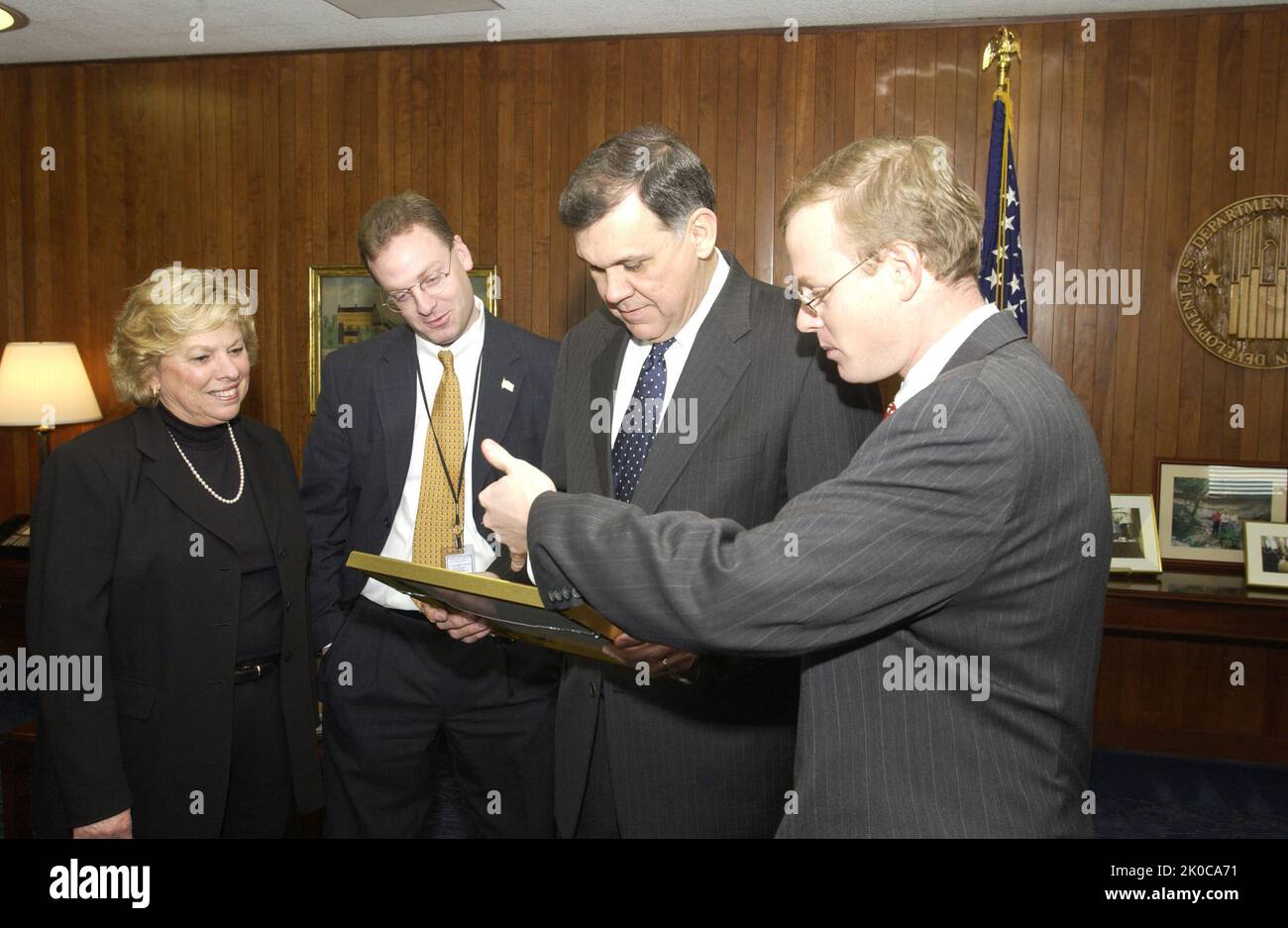 Secretary Mel Martinez with Staff. Secretary Mel Martinez with Staff ...